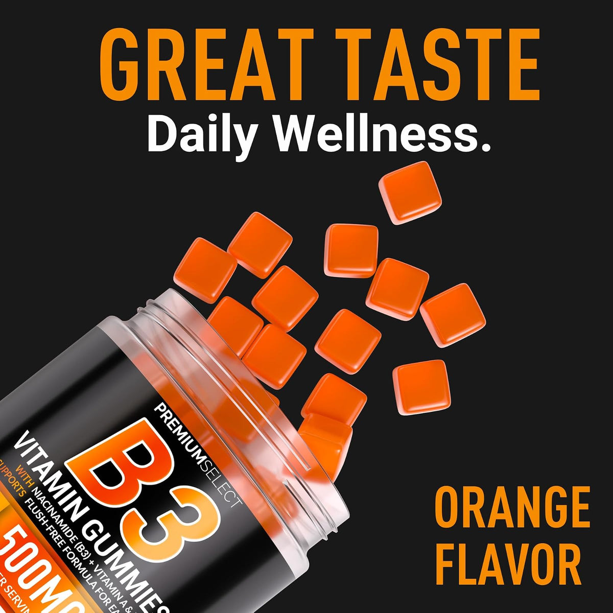 easy to chew vitamin b3 supplements