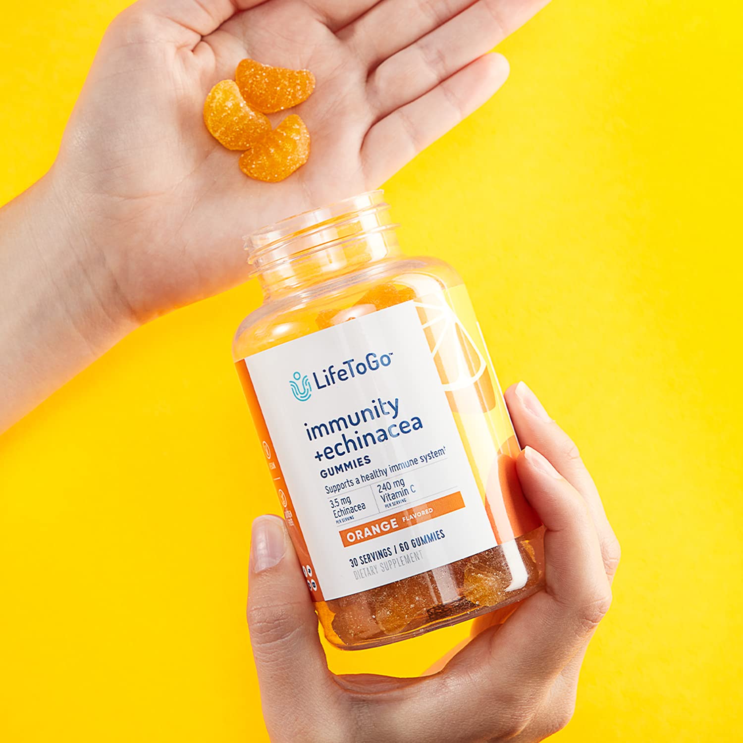 easy to chew vitamin C gummies