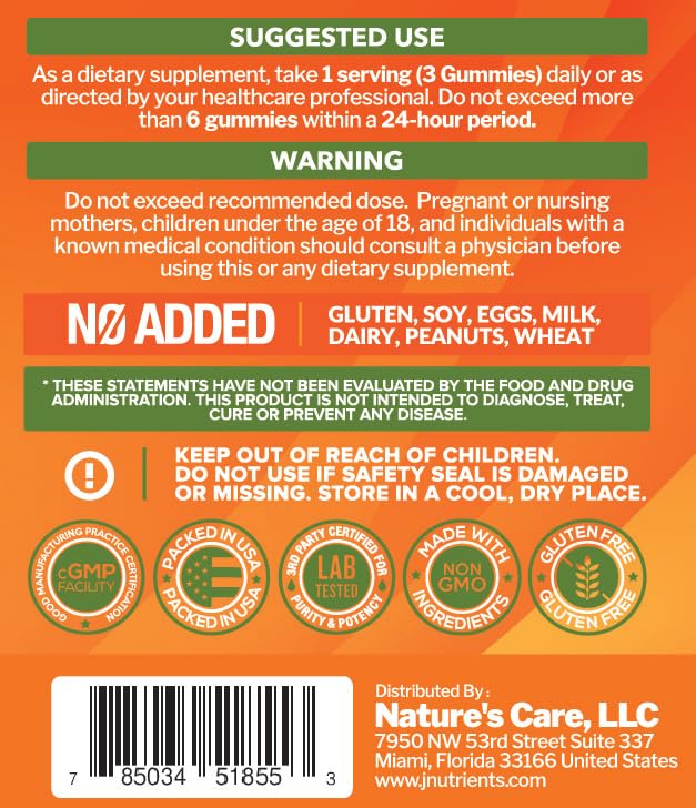 easy to chew vitamin c gummies