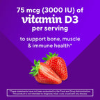 easy to chew vitamin d3 gummies