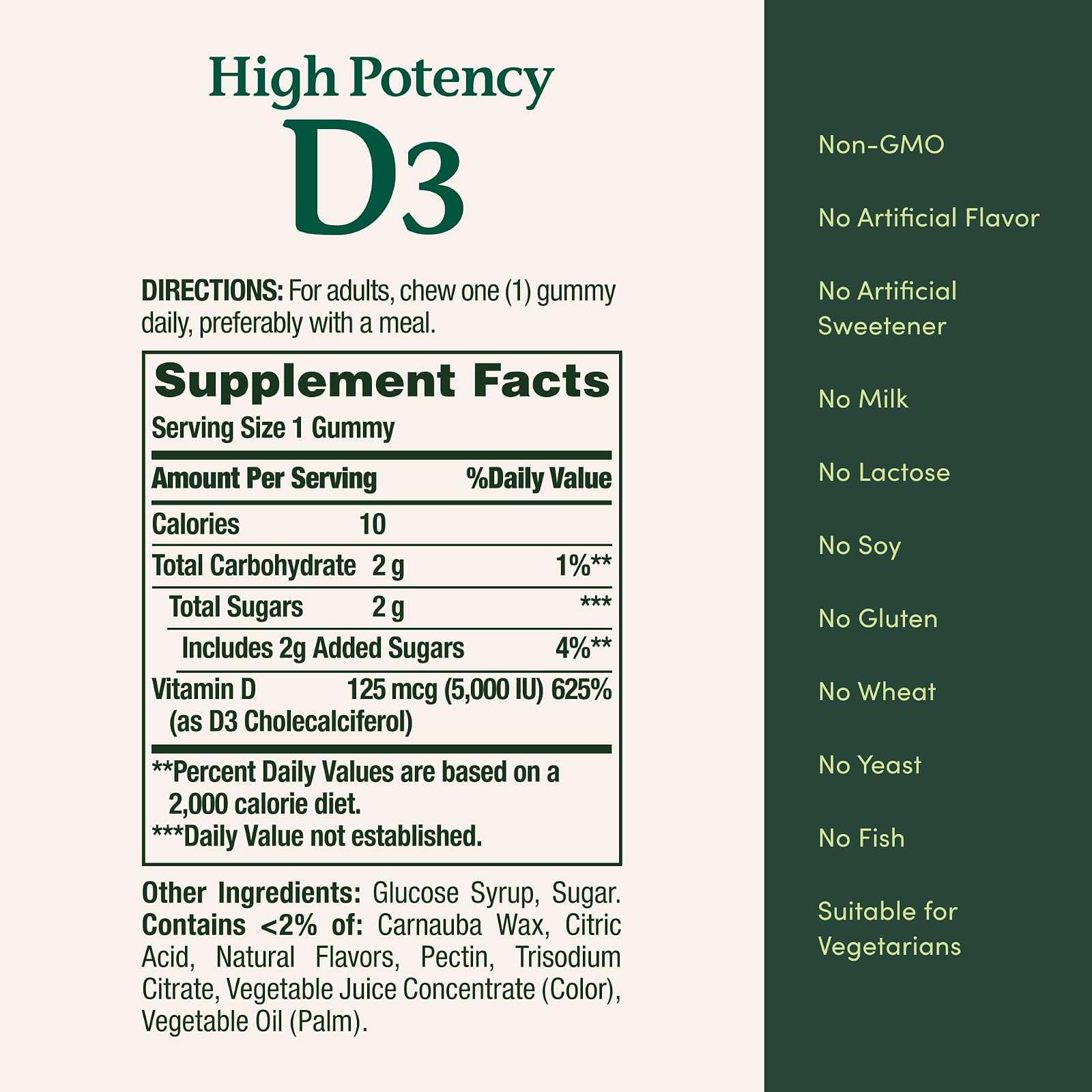 easy to chew vitamin D3 gummies