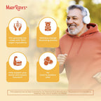 Easy-to-chew vitamin D3 gummy supplements