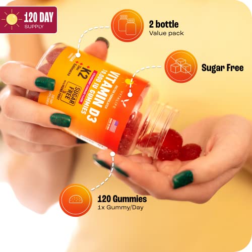 easy to chew vitamin D3 K2 gummies