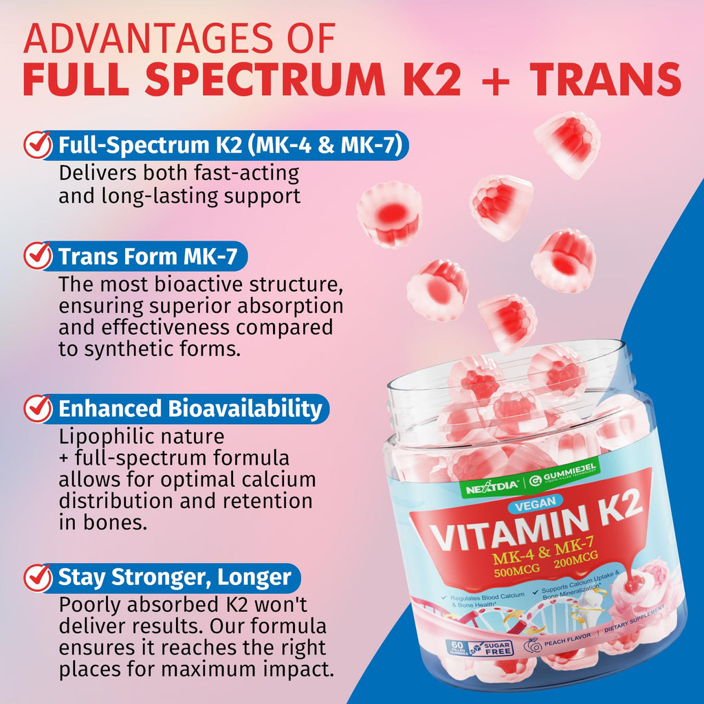 easy to chew vitamin K2 gummies