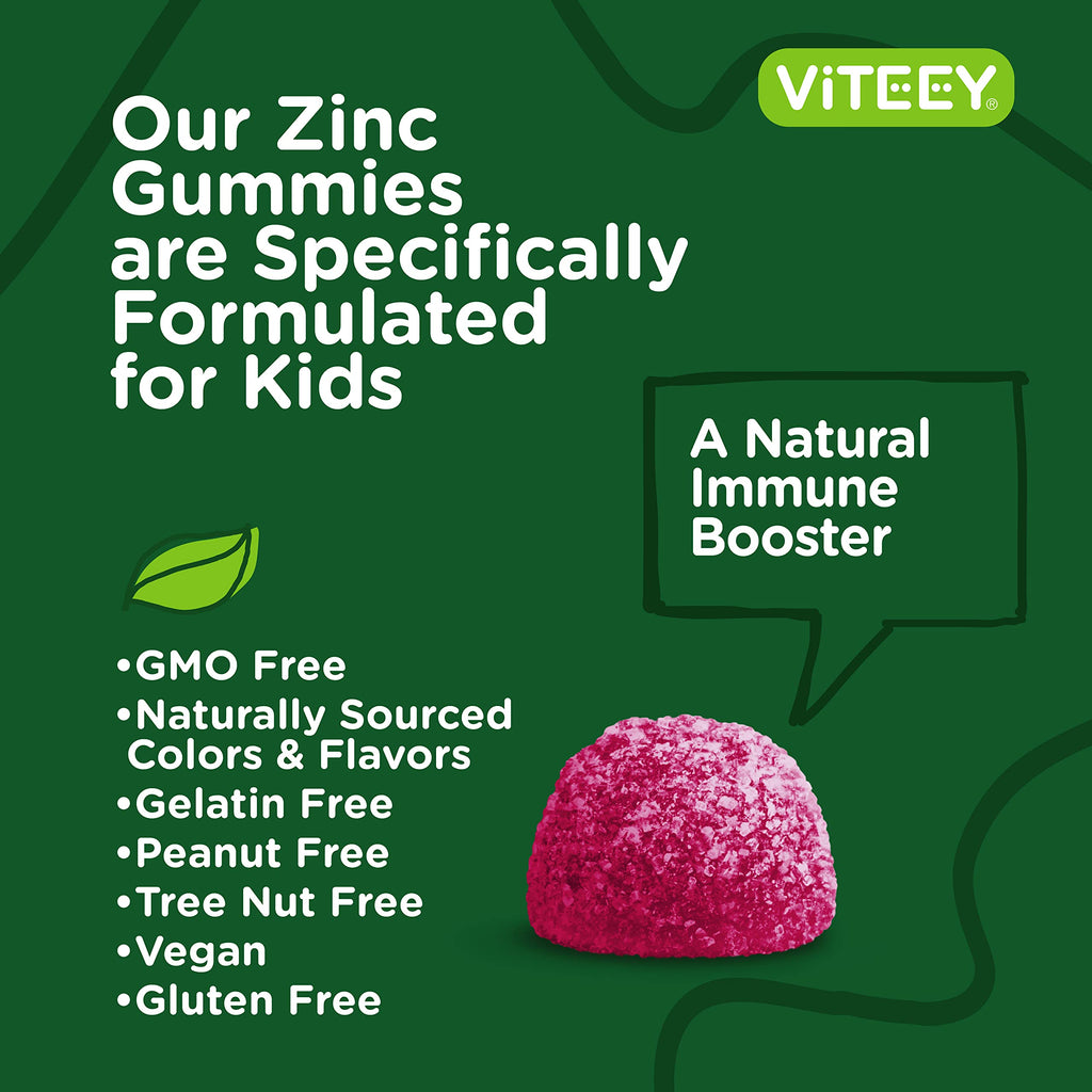 easy-to-chew zinc gummies for kids