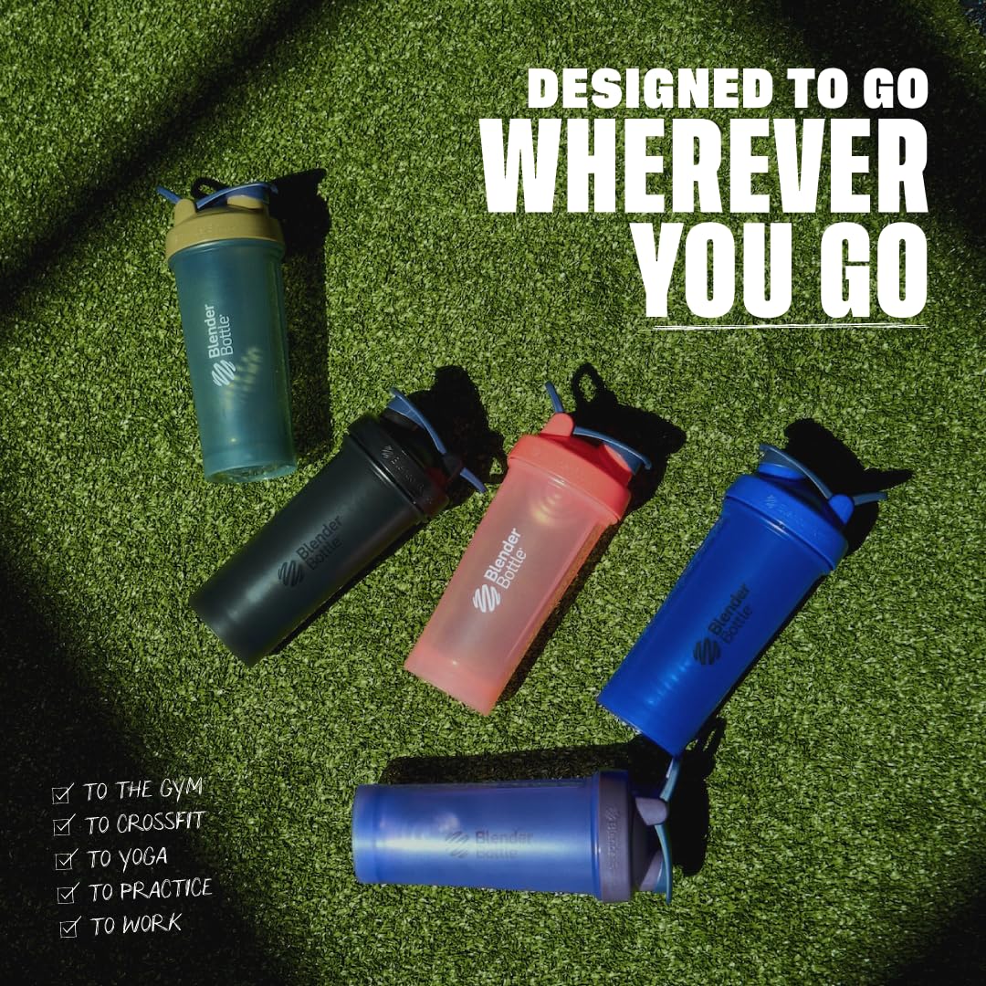 Easy-to-clean BlenderBottle for athletes