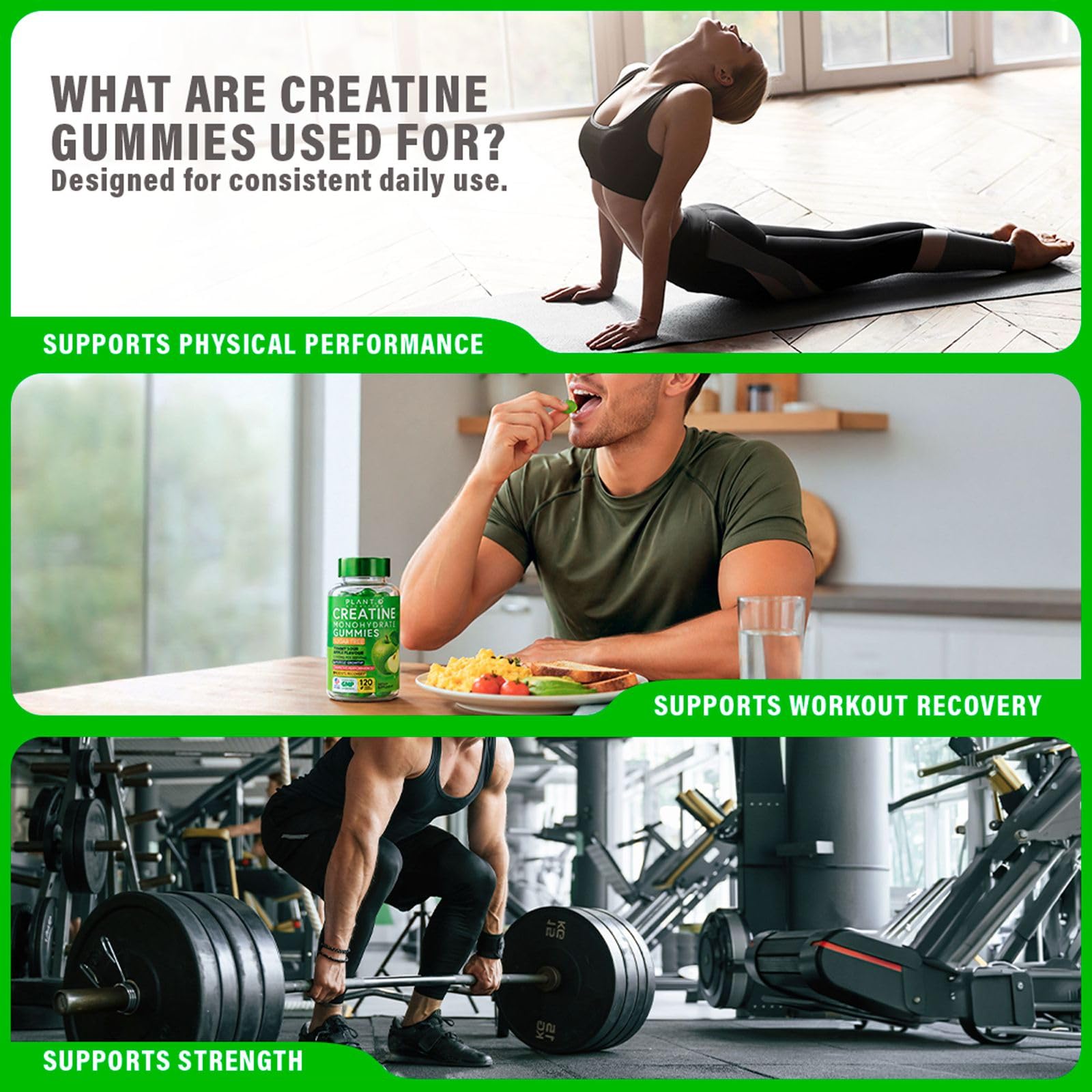 easy to consume creatine gummies