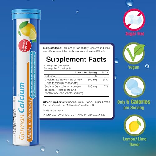 easy to digest calcium effervescent