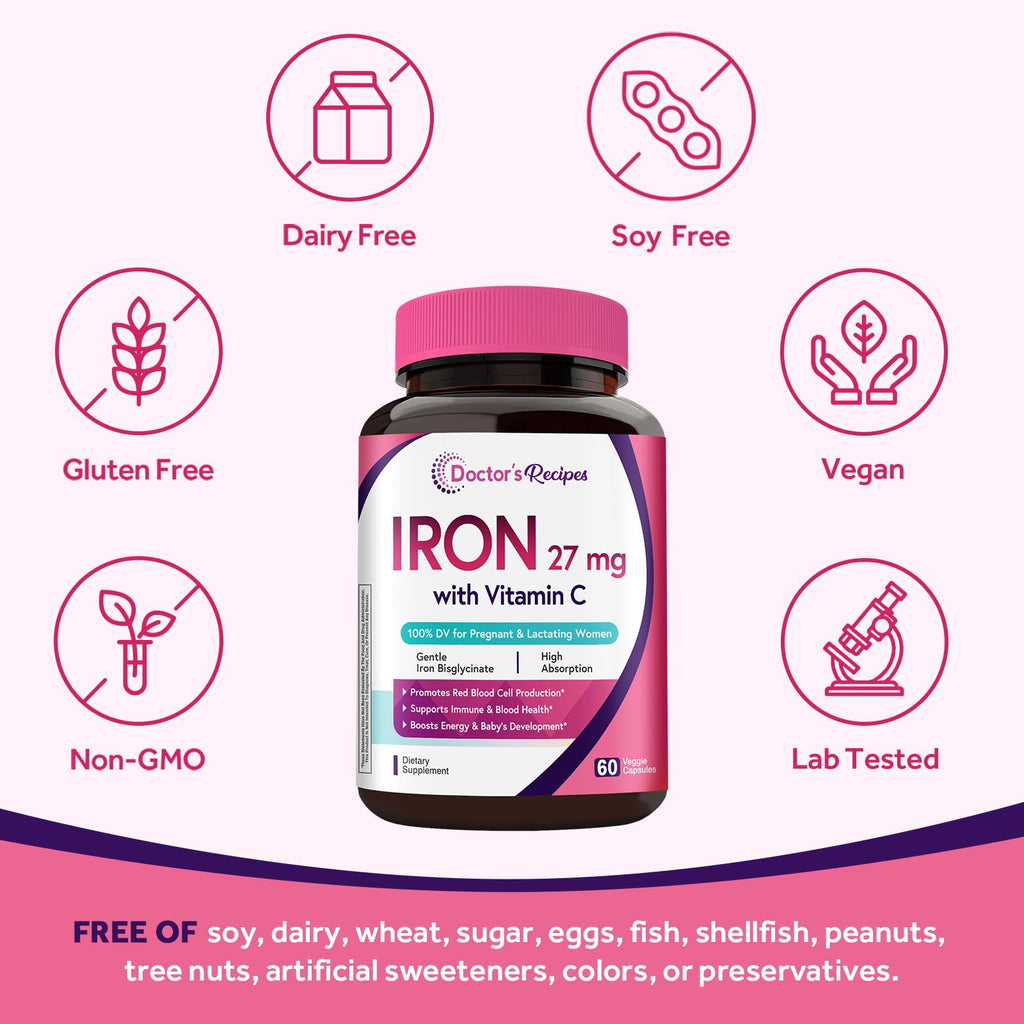 easy to digest iron capsules