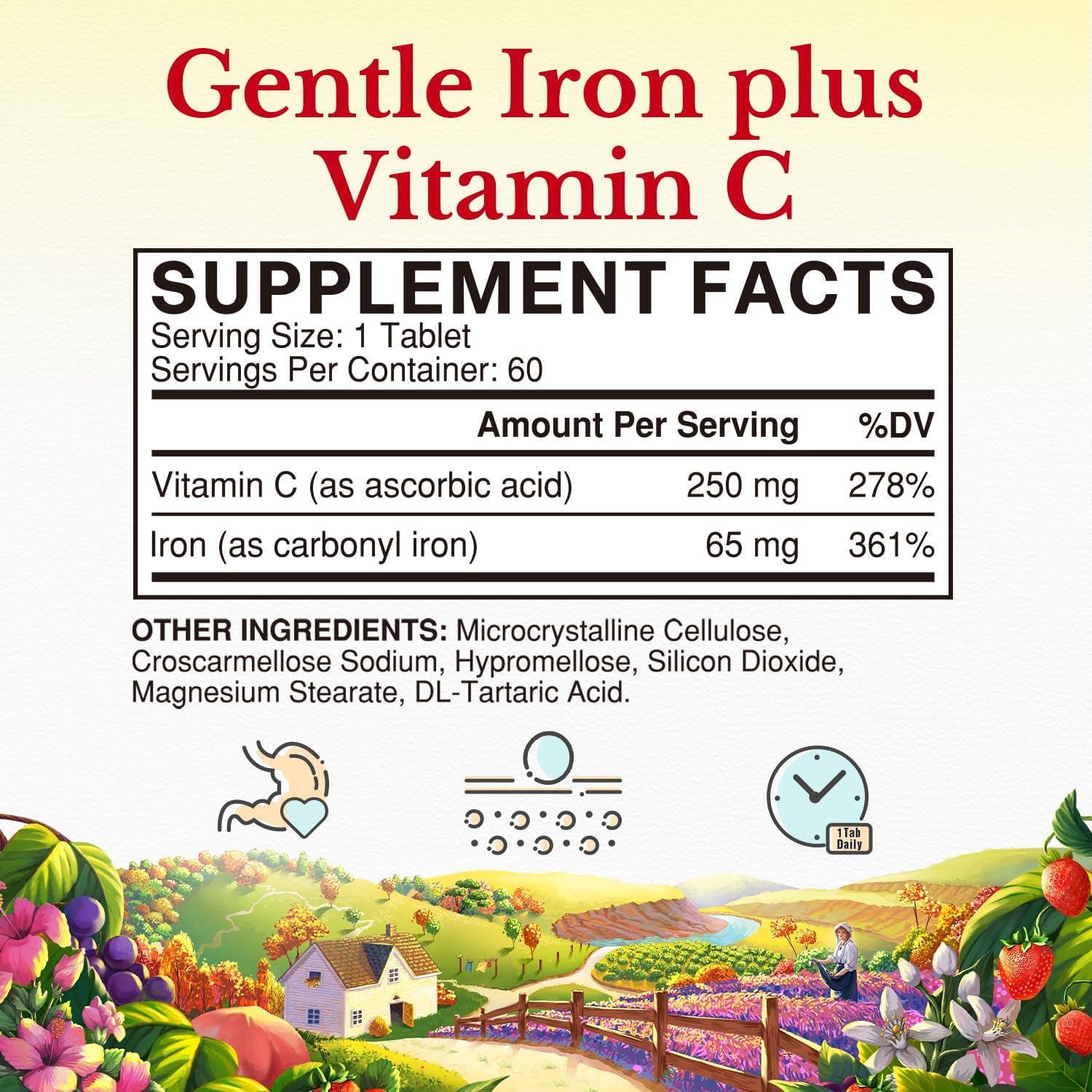 easy to digest iron supplement