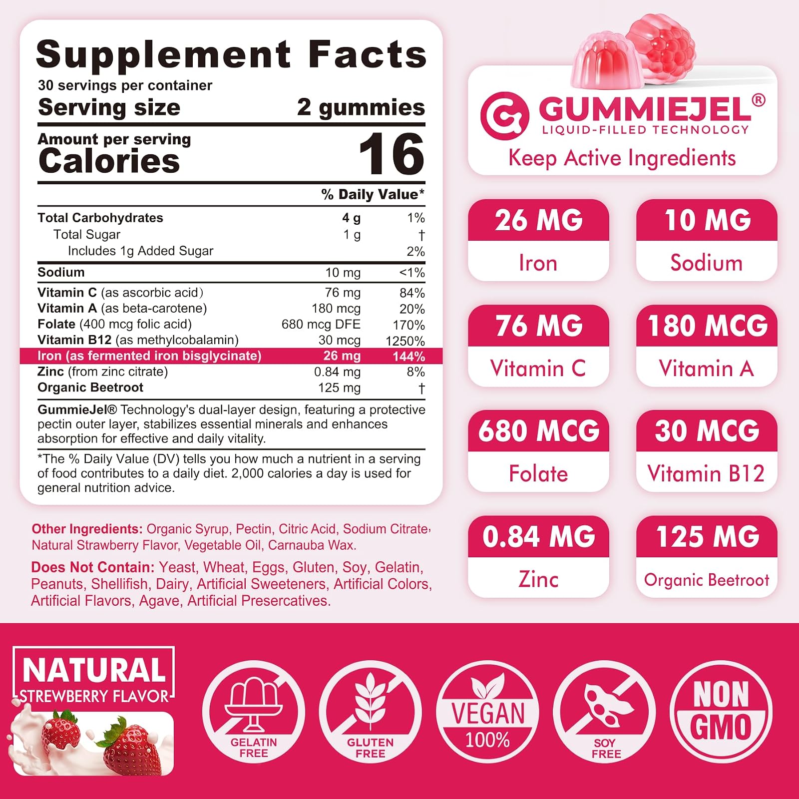 easy to digest iron supplement