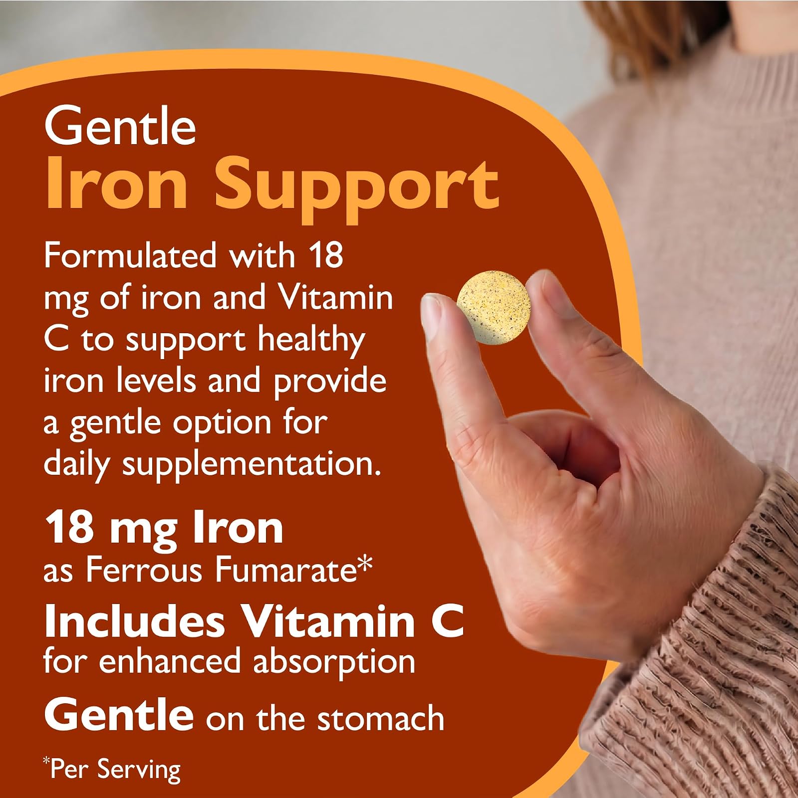 easy to digest iron tablets