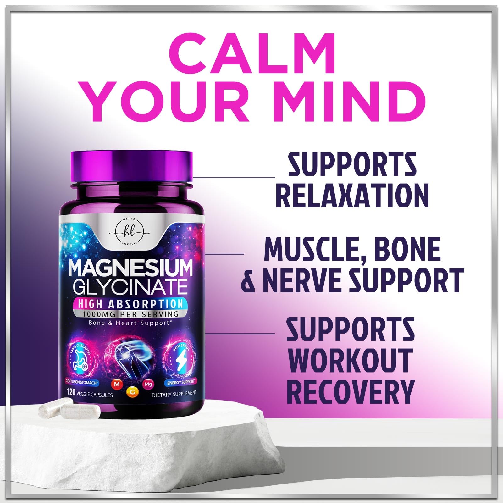 easy-to-digest magnesium glycinate formula