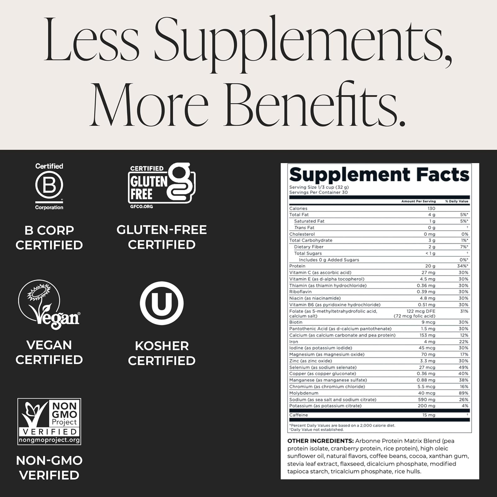 easy-to-digest plant protein supplement