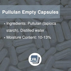 easy-to-fill vegan capsules for nutrients