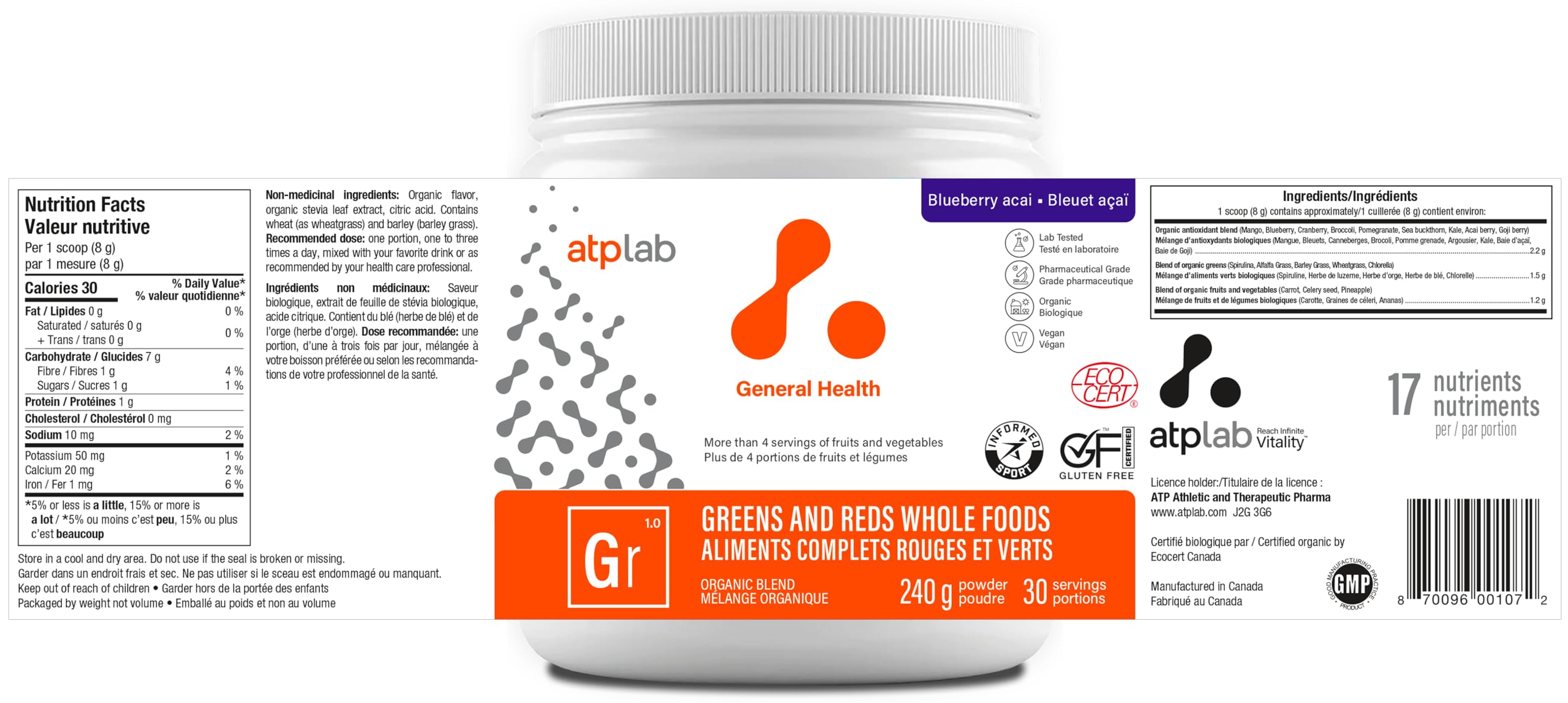 easy-to-mix athletic greens powder