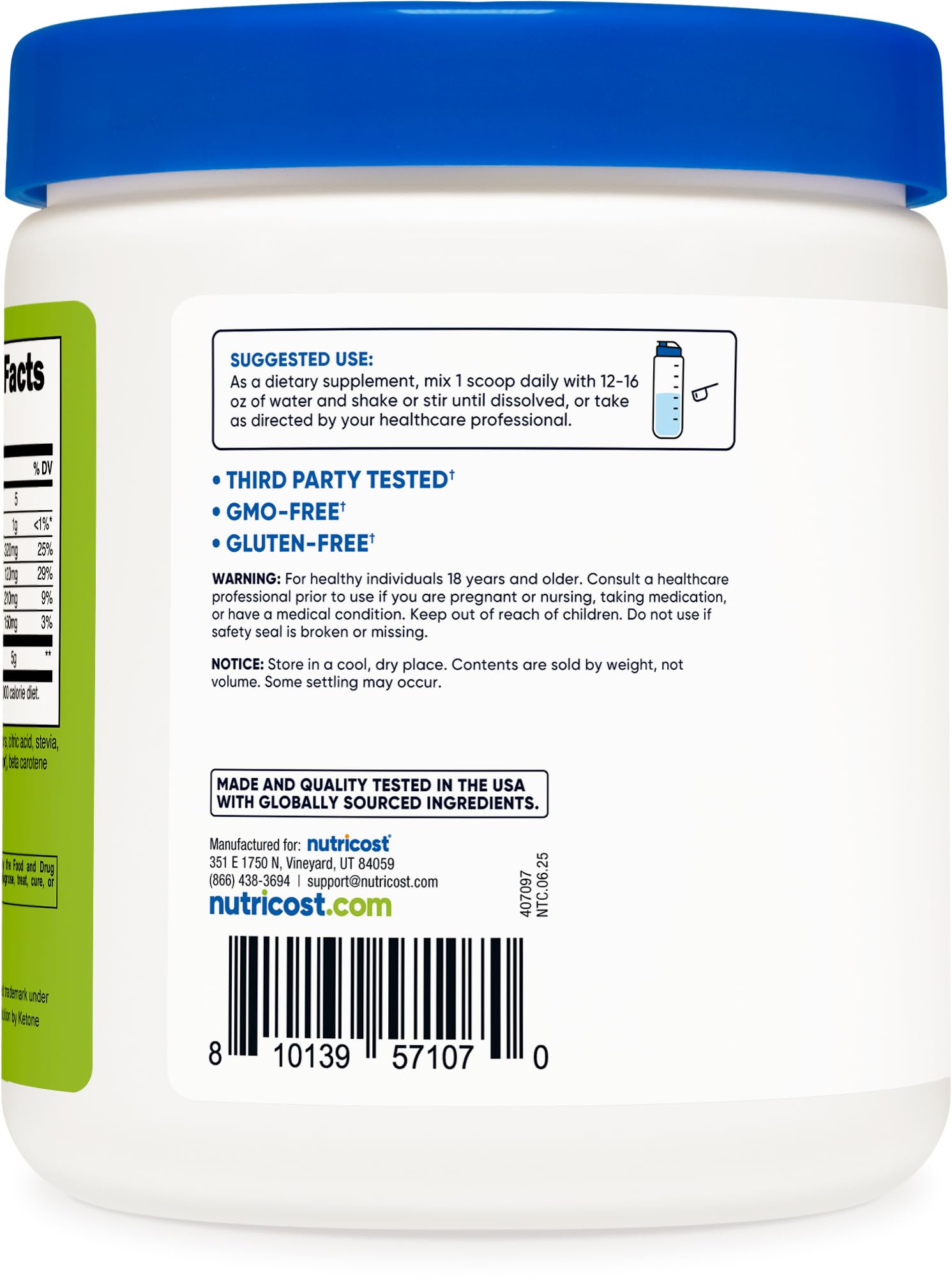 easy-to-mix BHB drink for workouts