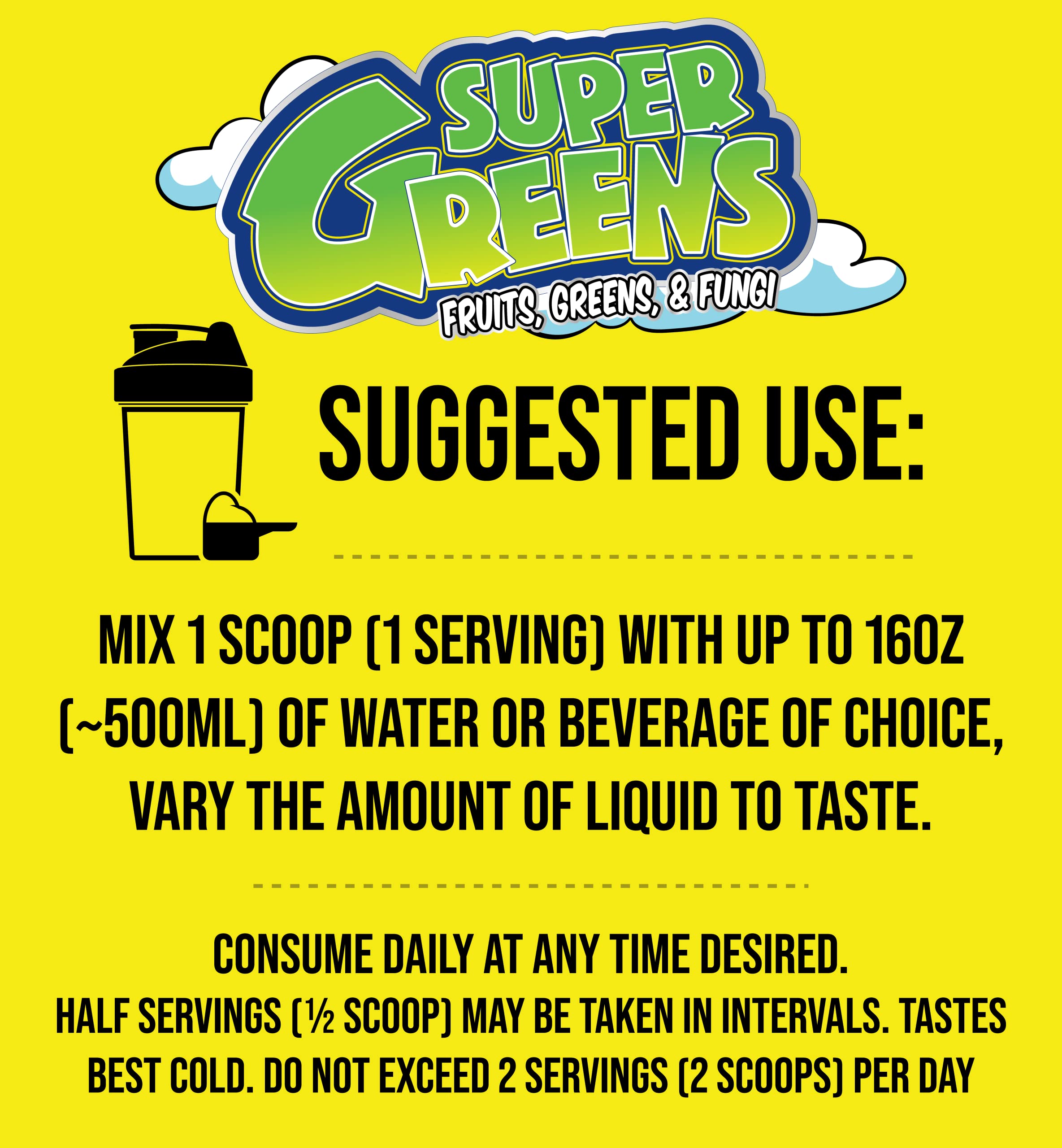 easy-to-mix blended vitamin drink