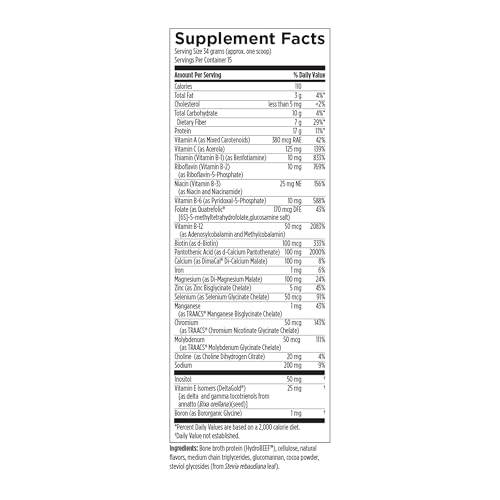 easy to mix bone broth protein