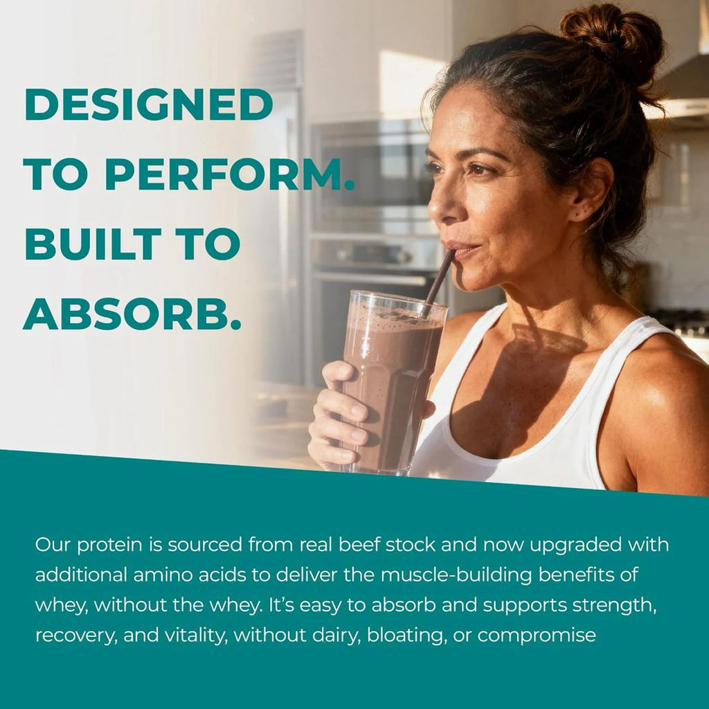 easy to mix bone broth shake