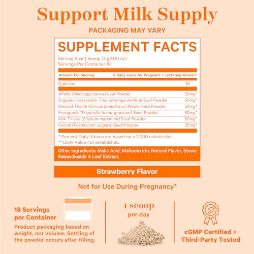 easy-to-mix breastfeeding supplement