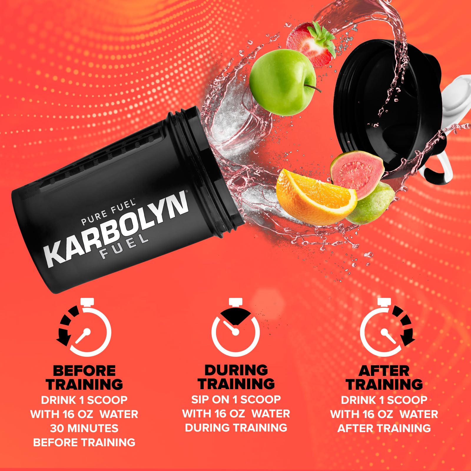 easy-to-mix carb powder formula