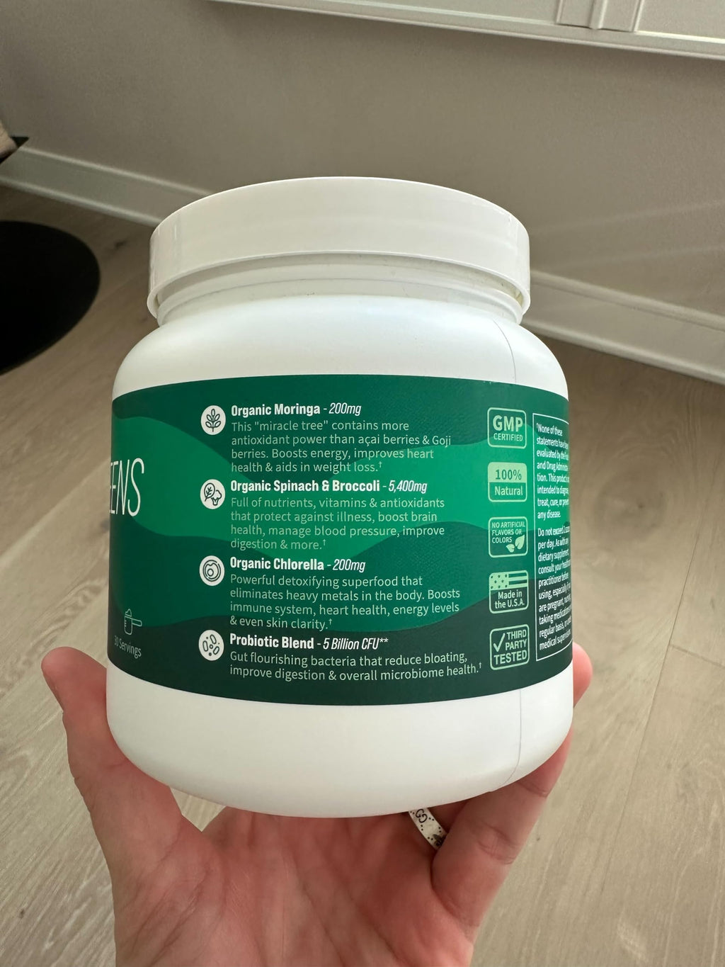 easy-to-mix chlorella drink powder