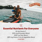 easy-to-mix chocolate greens powder supplement