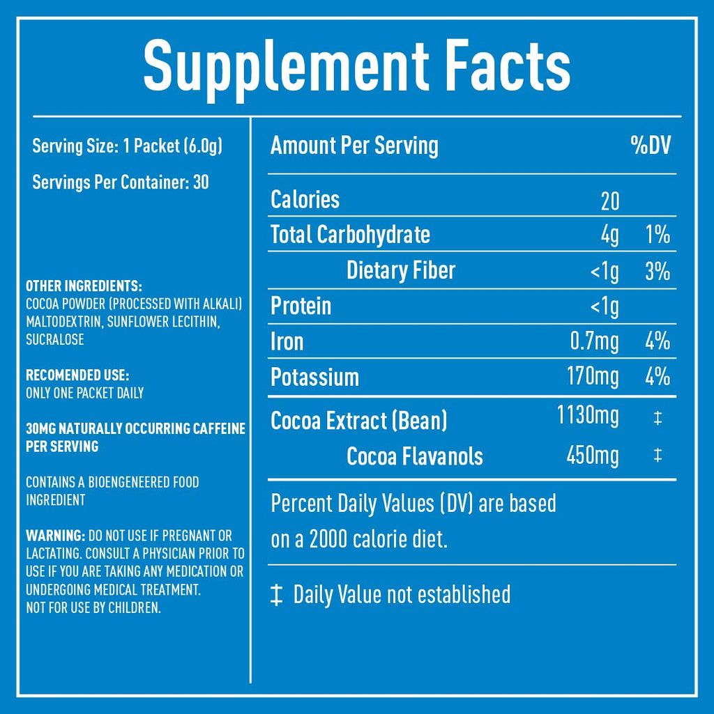 easy to mix cocoa supplement