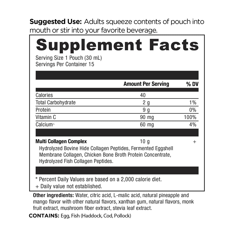 Easy to mix collagen peptides supplement
