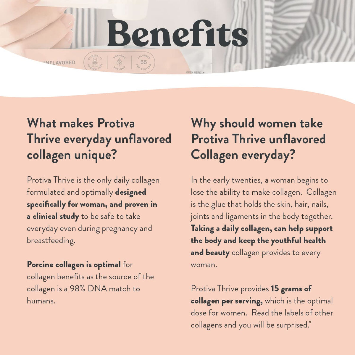 easy-to-mix collagen powder for daily use