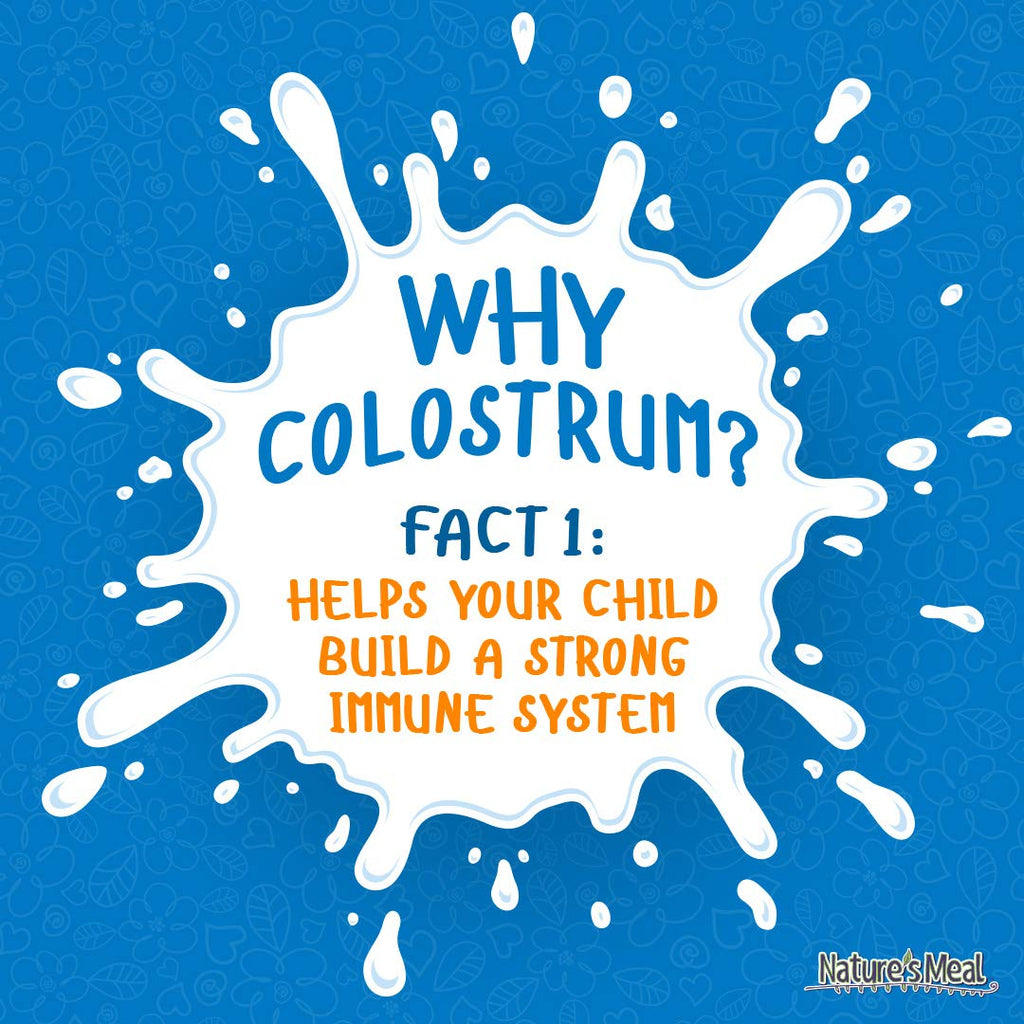 easy-to-mix colostrum powder for kids