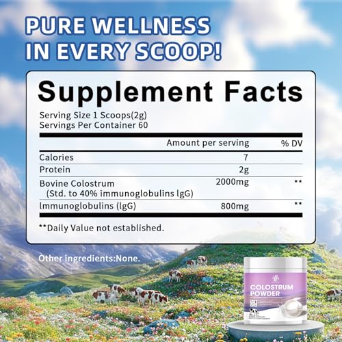 easy to mix colostrum powder formula