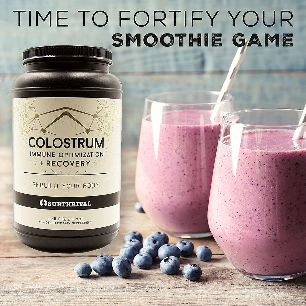 easy-to-mix colostrum powder supplement