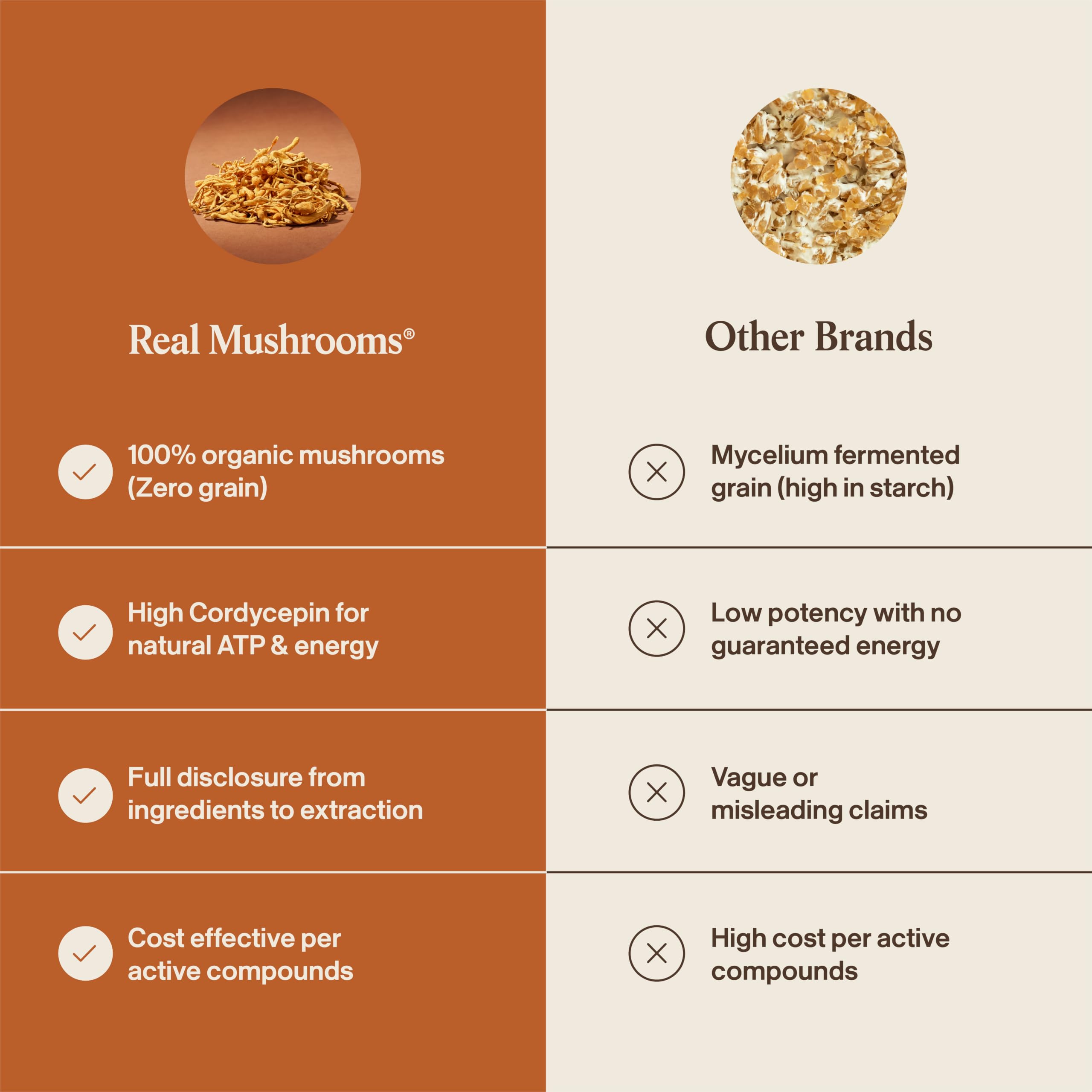 easy to mix cordyceps mushroom powder
