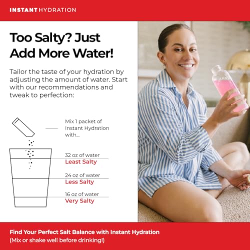 easy-to-mix electrolyte drink packets