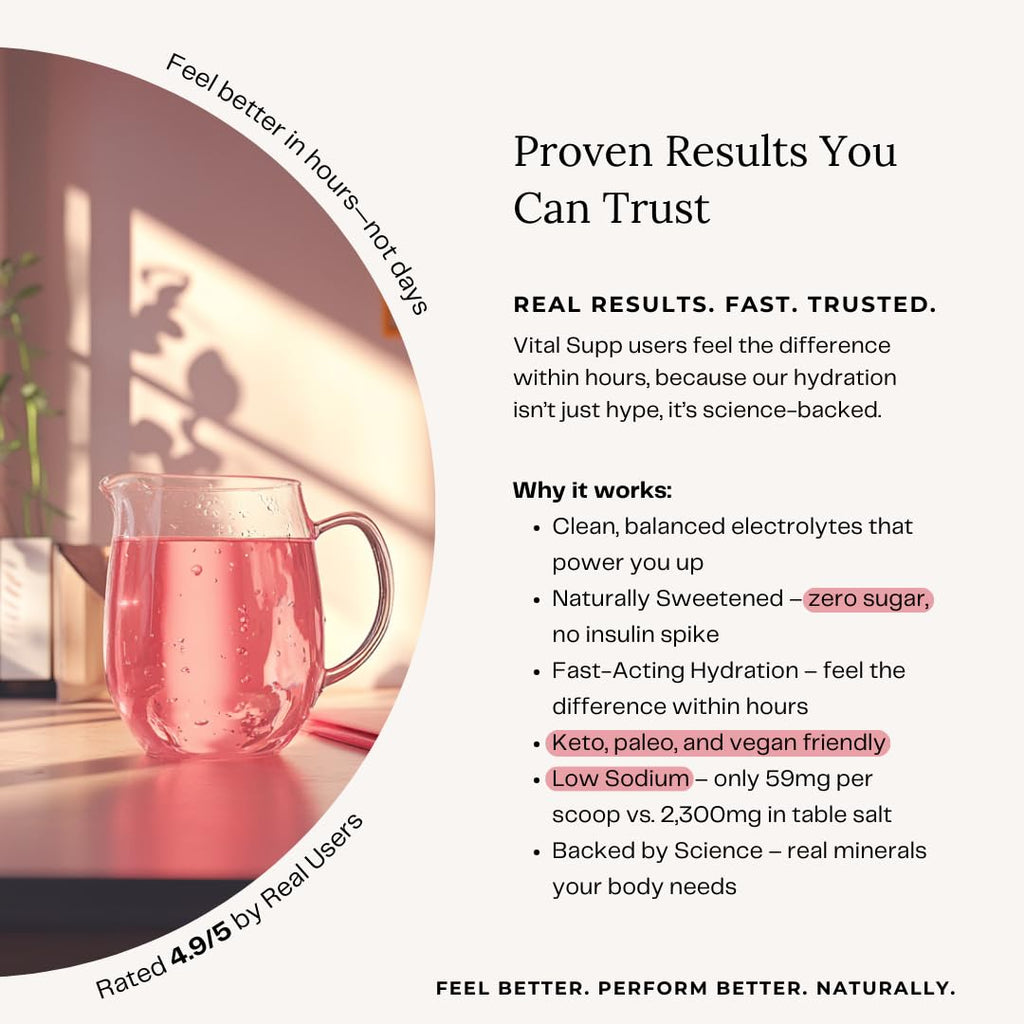 easy-to-mix electrolyte powder for drinks