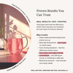 easy-to-mix electrolyte powder for drinks