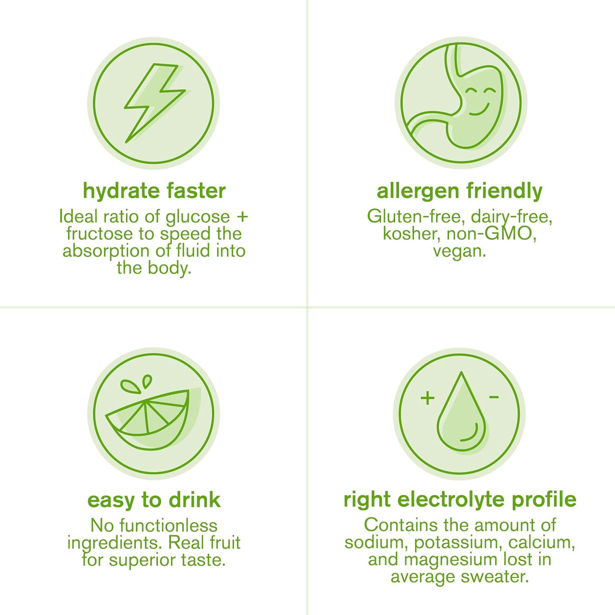 easy-to-mix electrolyte powder for workouts