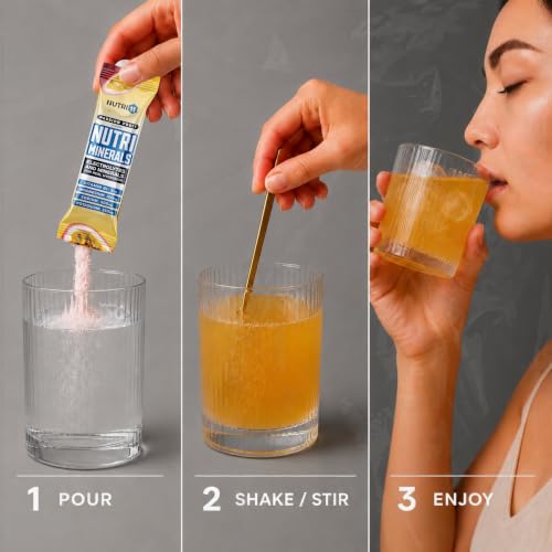 easy-to-mix electrolyte powder packets