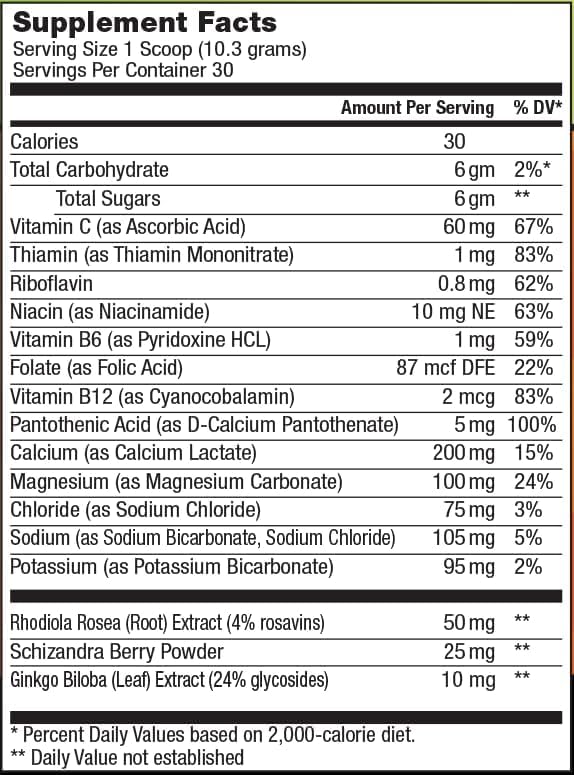 easy-to-mix electrolyte powder tub