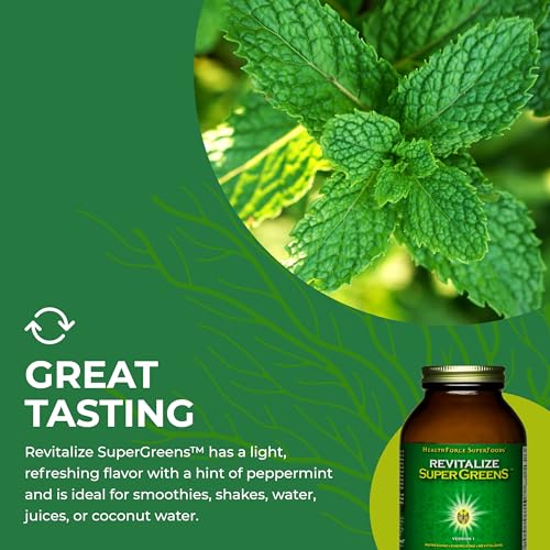 easy-to-mix green superfood powder