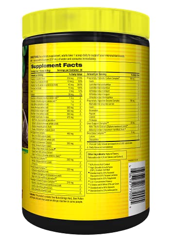 easy-to-mix green superfood powder