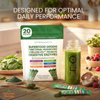 easy-to-mix greens powder supplement