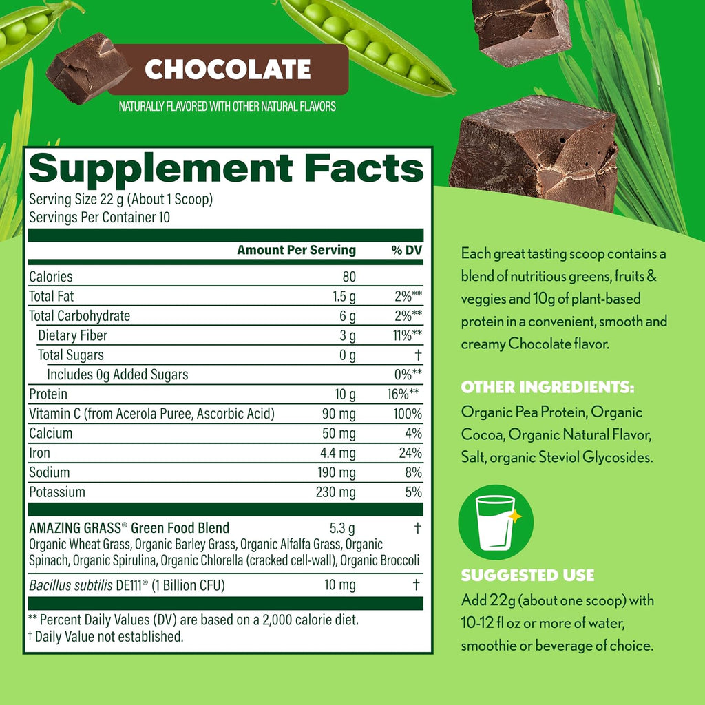 easy-to-mix greens powder