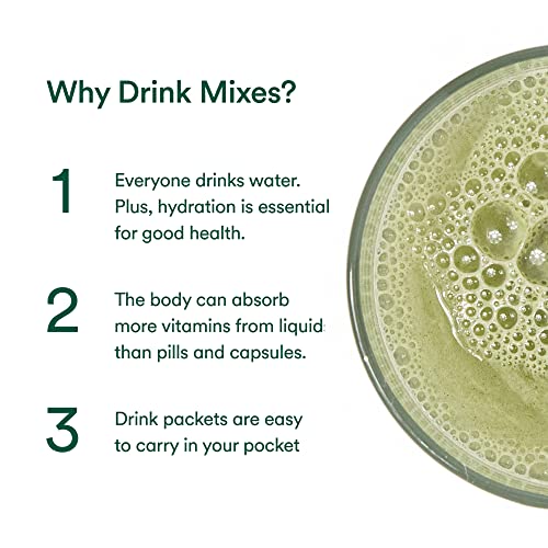 easy-to-mix greens supplement packets