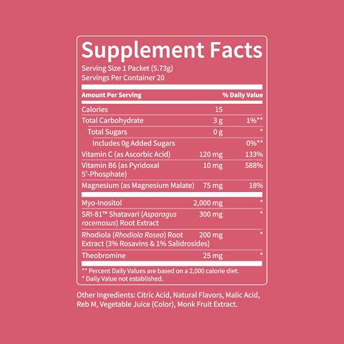 Easy-to-mix hormonal balance drink