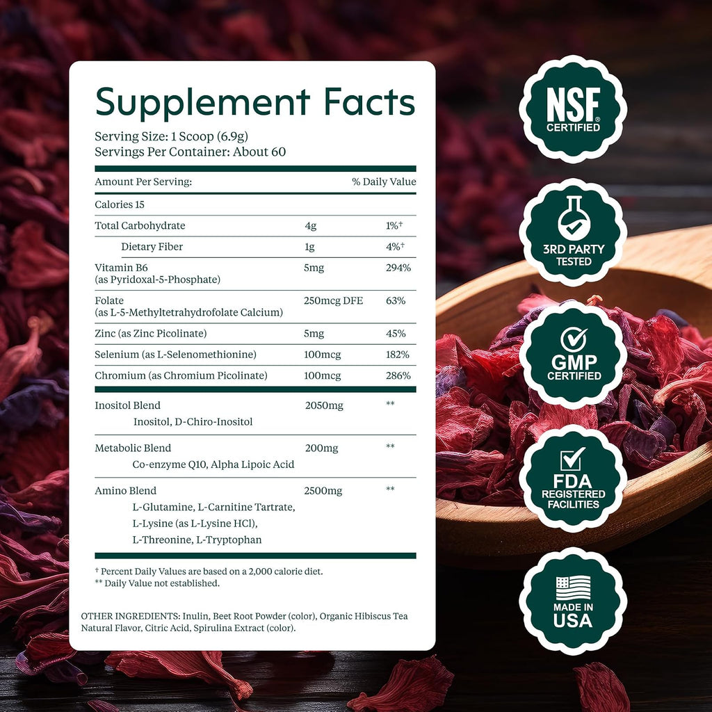Easy-to-mix Inositol powder