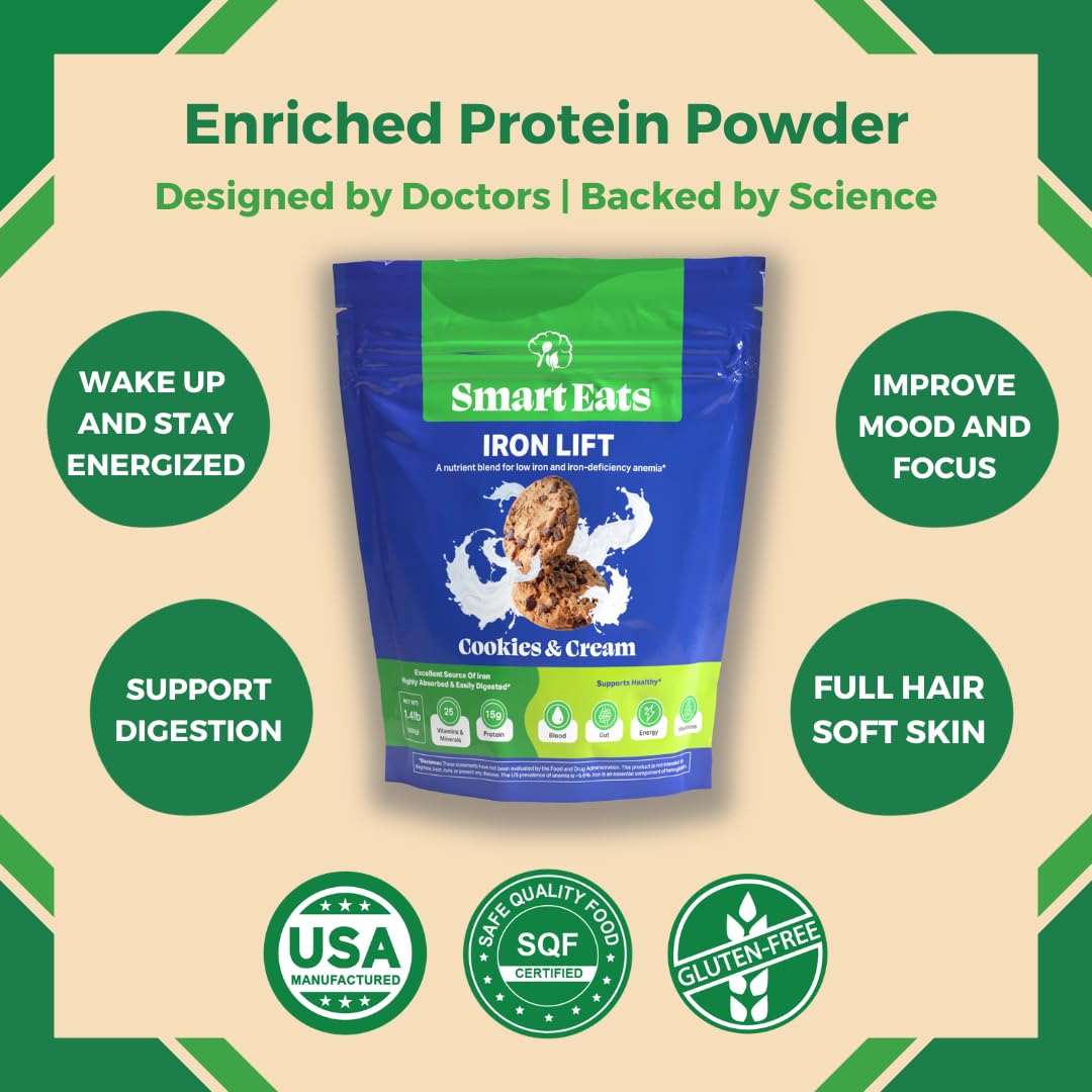 easy-to-mix iron supplement powder