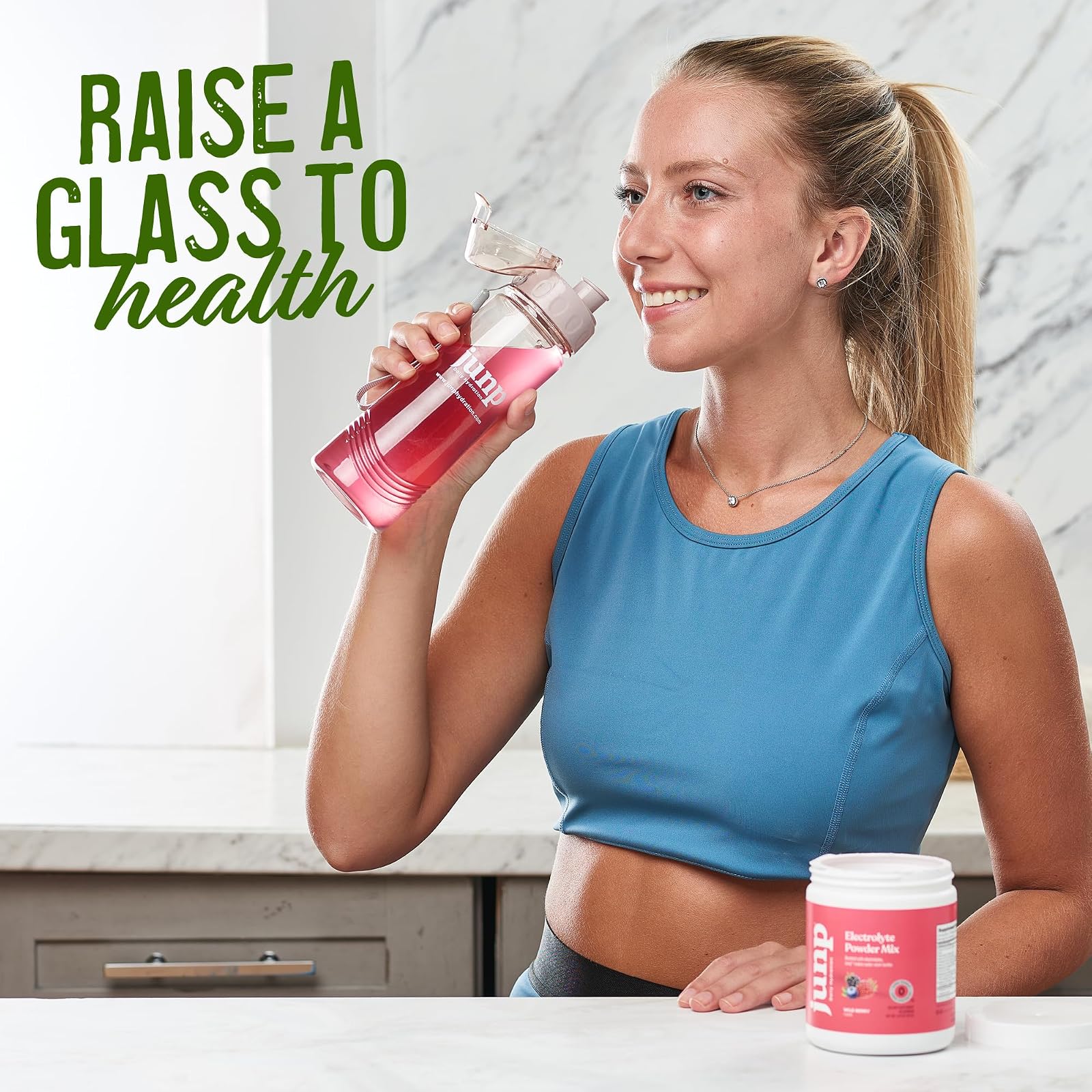 easy-to-mix JUNP electrolyte drink